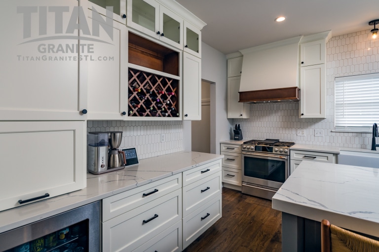 Statuary Classique Quartz Countertops - Titan Granite - Titan Granite ...